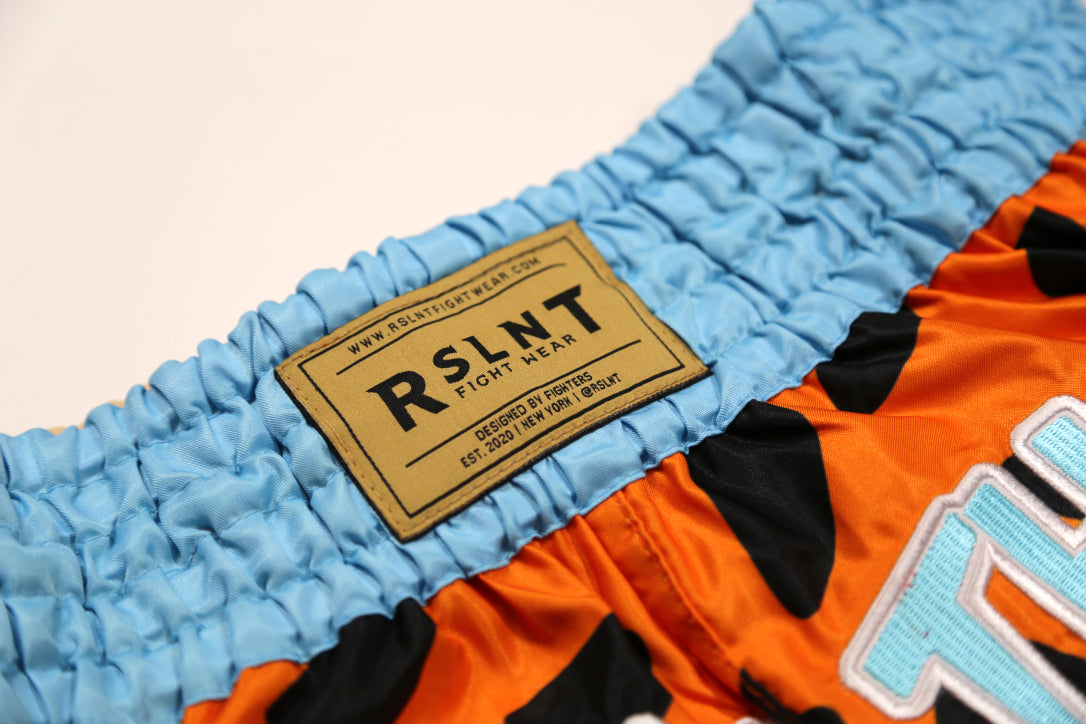 RSLNT Fight Wear - Muay Thai Shorts and Equipment - Athletic Wear